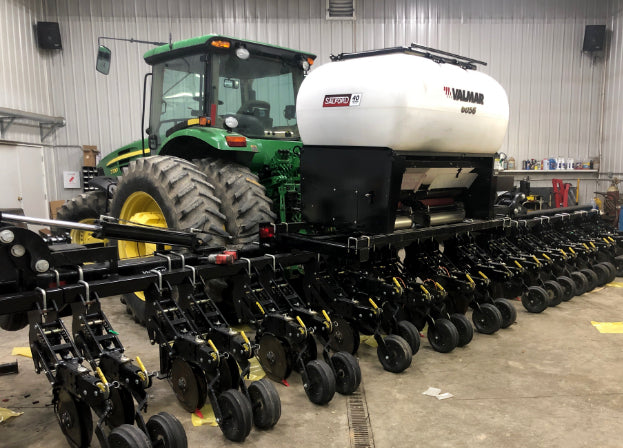 Interseeder Bar with Valmar 6056 and Salford Row Units – FennigEquipment